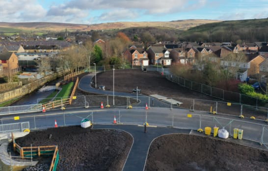 Transformational Environment Agency flood defence works near completion ...